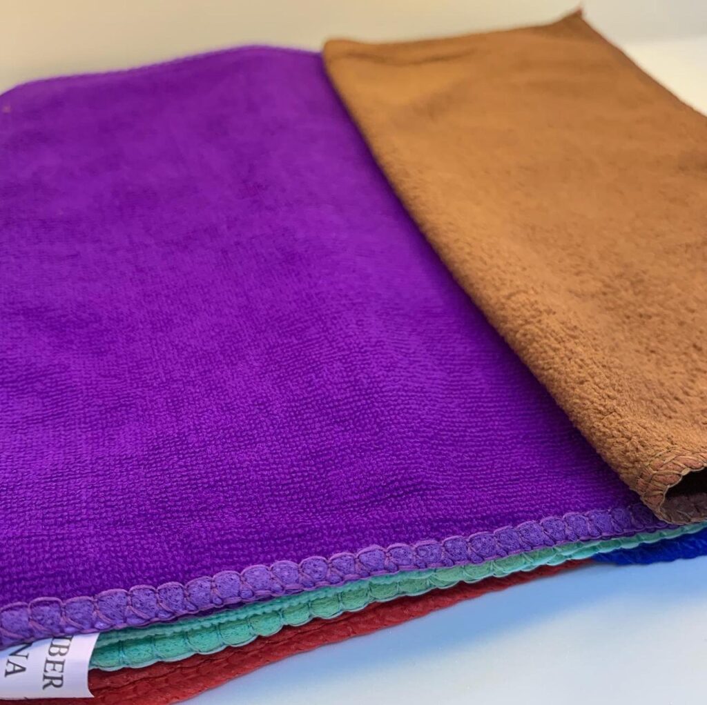 12 pcs Micro fiber cloth pack (9 x 9 inches size) / Cleaning Cloth ...