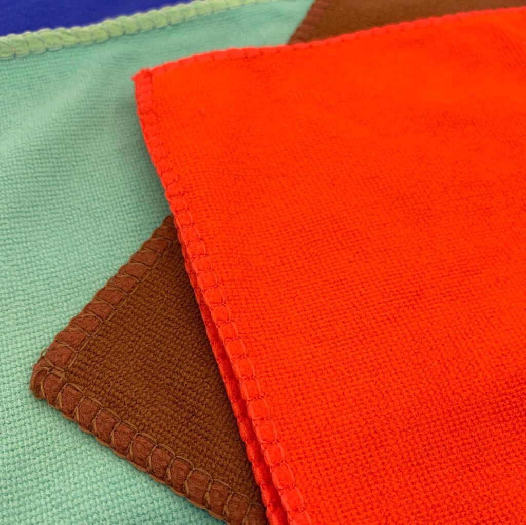 12 pcs Micro fiber cloth pack (9 x 9 inches size) / Cleaning Cloth ...